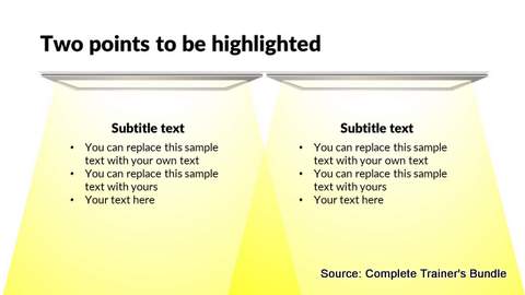 PowerPoint List with Highlight – PrezoTraining