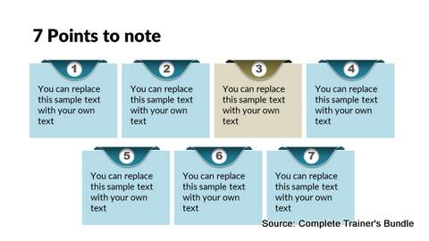 Detailed PowerPoint Numbered List – PrezoTraining